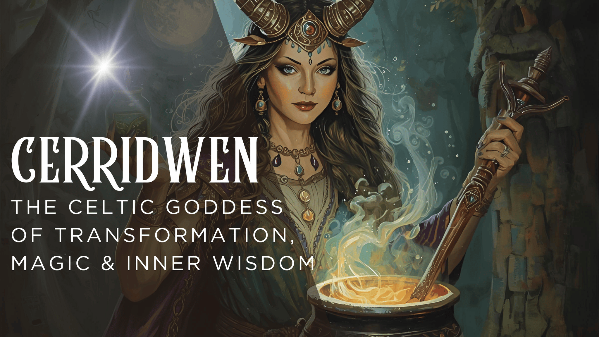 Cerridwen: The Goddess of Transformation, Magic & Wisdom